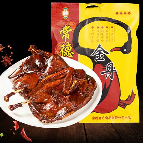 金丹酱板鸭湖南常德特产地道即食酱板鸭脖鸭爪翅休闲食品零食小吃 虎窝淘