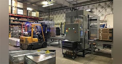 Orbital Wrapper Senses Pallet New Equipment Digest