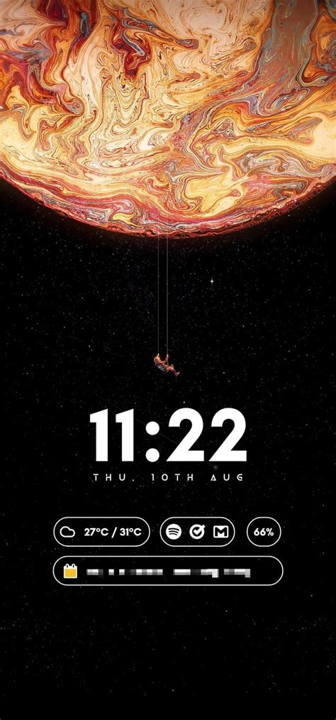 My New Lock Screen R Oneui