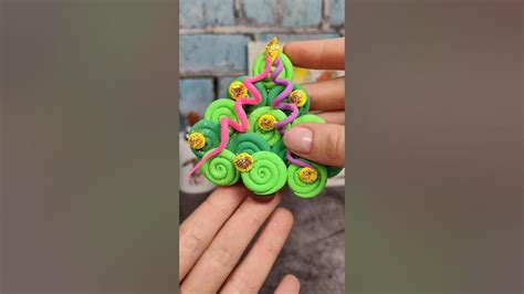 Сделам магнитик Ёлочка из воздушного пластилина 🎄 Готовимся к НГ 🎉🤗 Youtube