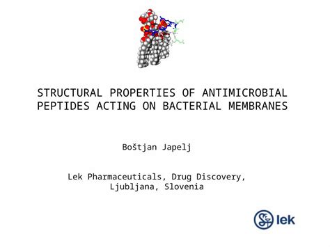 Ppt Structural Properties Of Antimicrobial Peptides Acting On