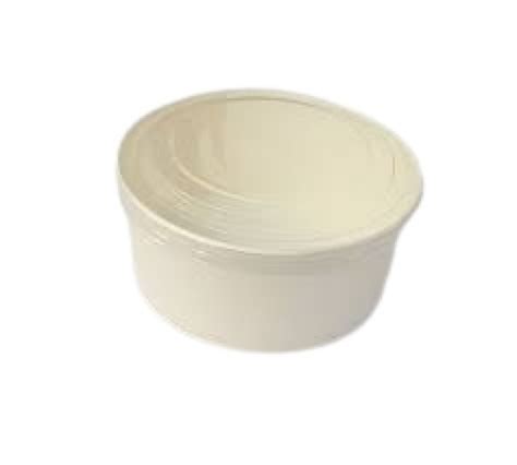 White Light Weight Round Shape Paper Container At Best Price In