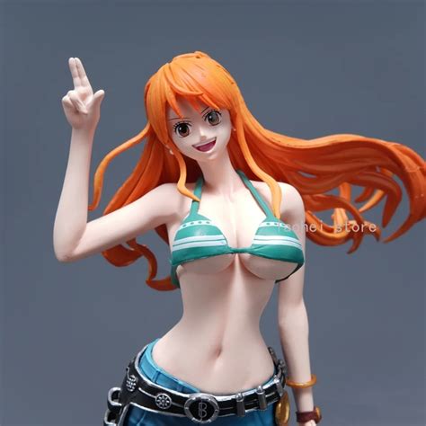 Anime One Piece Figure Nami Action Figures Pvc Statue Desktop Ornamen