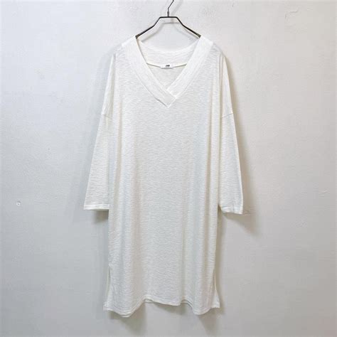 여성 브이넥 여름 면 원피스 Free 헬로마켓