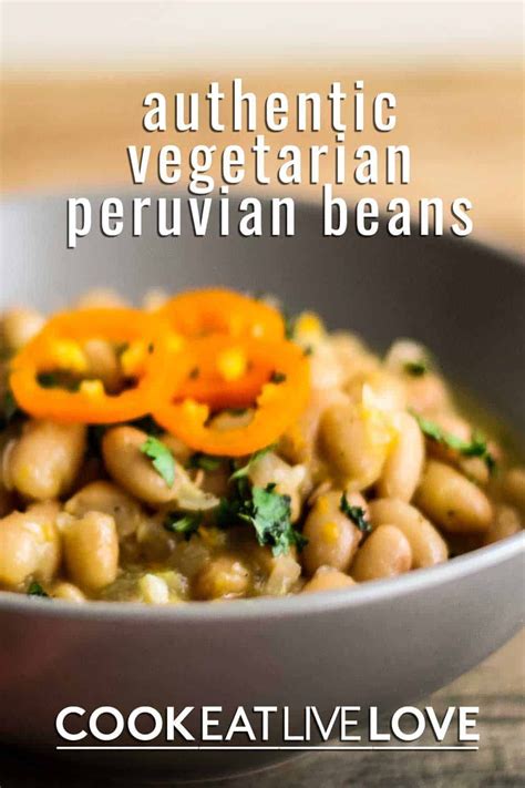 Authentic Vegetarian Peruvian Beans ~ Cookeatlivelove Peruvian Rice