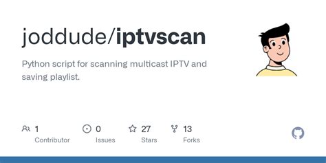 Github Joddudeiptvscan Python Script For Scanning Multicast Iptv