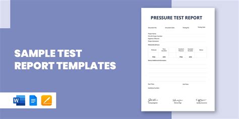 13 Test Report Templates PDF Google Docs Word Apple Pages Format Download