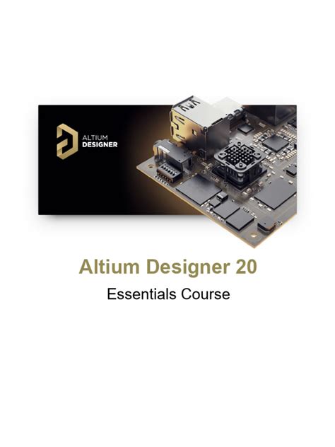 Altium Ad20 Ilt Essentials Exercises V20 Pdf