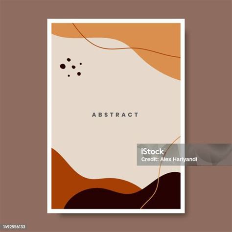 손으로 그린 예술적 배경 디자인 벽 장식 책 표지 브로셔 포스터 전단지 디자인에 사용할 수 있습니다 벡터 그림 0명에 대한 스톡 벡터 아트 및 기타 이미지 Istock