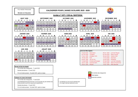 Calendrier Scolaire 2025 2026 Tahiti Calendrier 2025