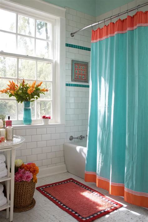 15 Stylish Floor To Ceiling Shower Curtain Ideas Vervilla