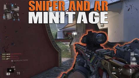 Cod Aw Sniper And Ar Montage Youtube