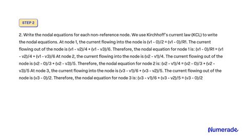 Solved For The Circuit In Fig 369 Find V1 V2 And V3 Using Nodal Analysis