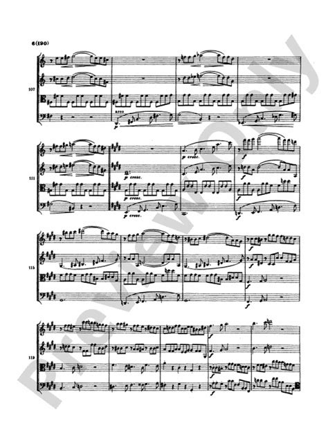 Brahms Three String Quartets String Quartet No 1 Op 51 Part Digital Sheet Music Download