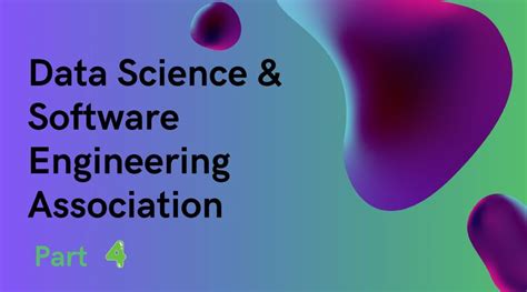 Data Science And Software Engineering Association On Linkedin