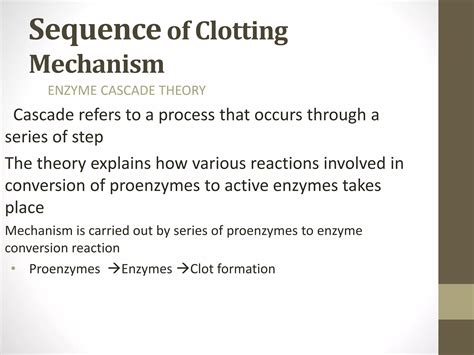 Clotting Factors Pptx Blood Disorders Diseases And Conditions