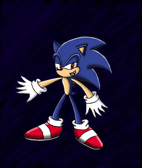 Evil Sonic By Pokesonfangirl On Deviantart