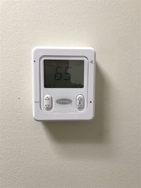 Trying To Troubleshoot Reset My Carrier Thermostat And O Cant Seem To Find The Correct Model