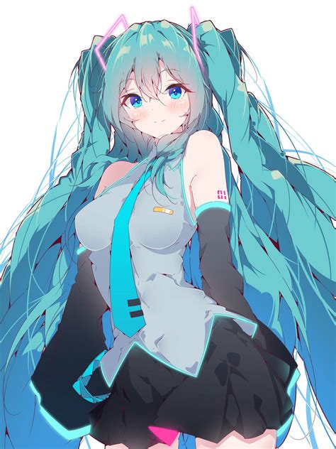 Hatsune Miku Vocaloid Drawn By Halkawa Danbooru