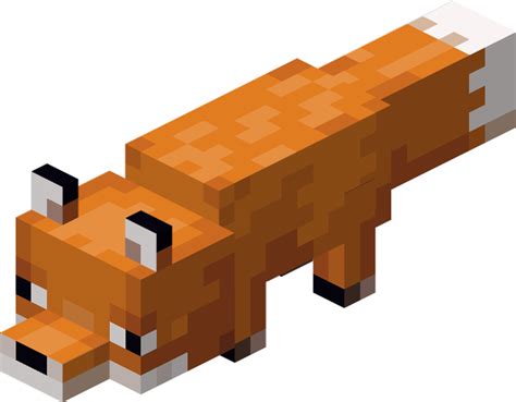 Minecraft Fox Drawing Minecraft Fox Colors