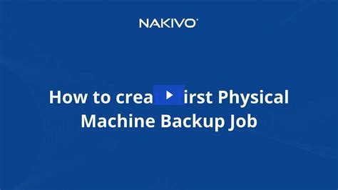 Physical Backup Nakivo