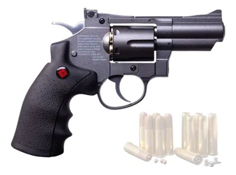 Revólver De Co2 Semiautomático Crosman Airsoft