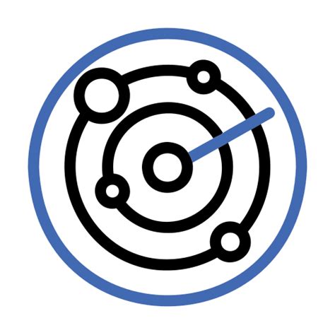 Radar Generic Color Outline Icon