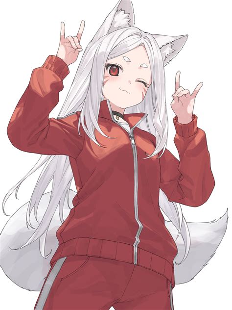 Shiro Sewayaki Kitsune No Senko San Drawn By Karyln Danbooru