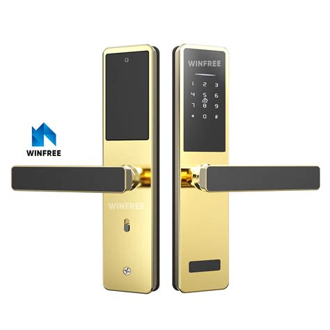 Smart Door Lock Digital Lock Rfid Card Passcode Lock For Apartment Office Interior Door Winfree