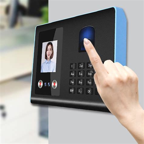 Employee Time Clock Fingerprint Attendance Machine Face Recognition Clocking In Machine
