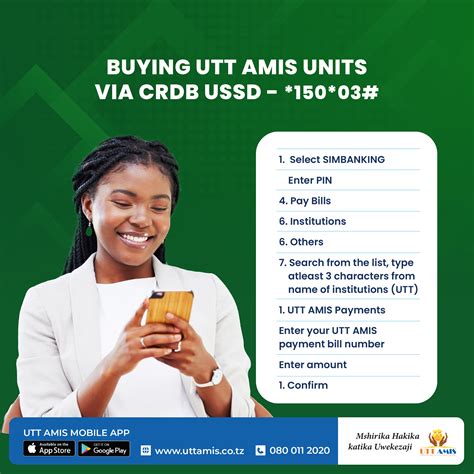 Invest With Us Bank Payment Channels Crdb Sim Banking Ussd Code UTT Asset