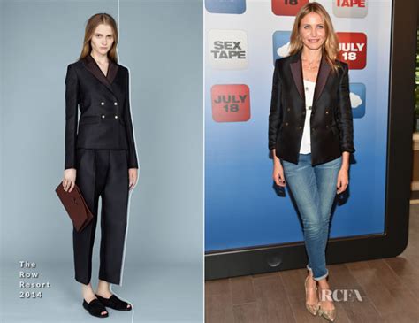 Cameron Diaz In The Row Sex Tape La Photocall Red Carpet Fashion