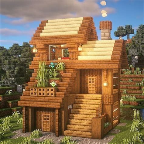 Pin By Salty Honey On Minecraft Minecraft Cottage Easy Minecraft