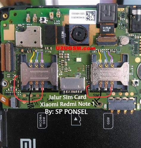 Jalur Konektor Cas Xiaomi Redmi Pro Perangkat Sekolah