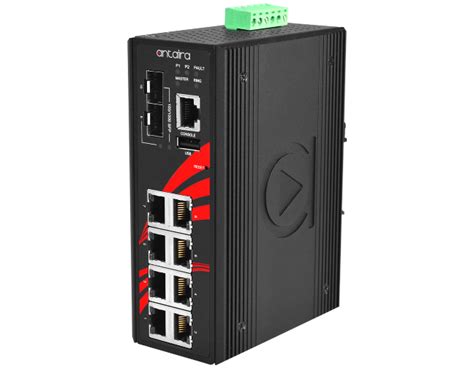 Lmx 1002g Sfp 10 Port Industrial Gigabit Light Layer 3 Managed Ethernet Switch W 8 10 100