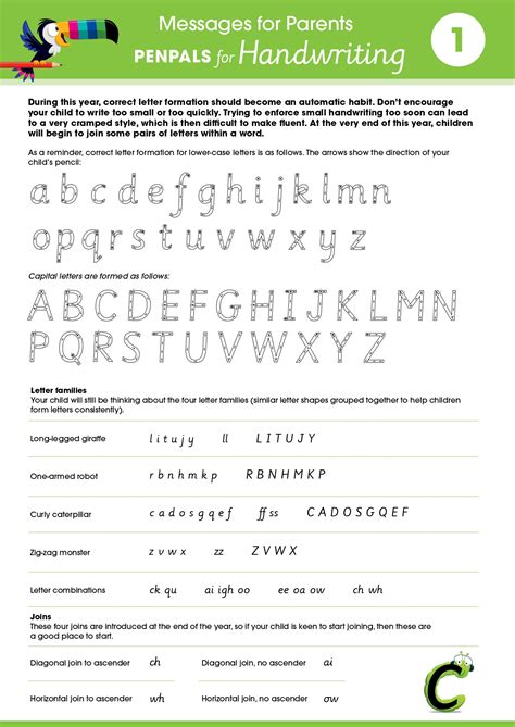 Handwriting Attenborough School