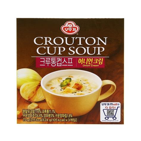 오뚜기 크루통 컵스프 어니언 크림 72g 홈플러스