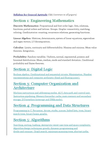 Section 1 Engineering Mathematics Pdf Computer Network Matrix