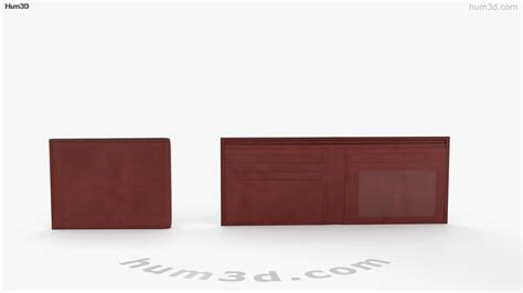 360 View Of Wallet 3d Model 3dmodels Store