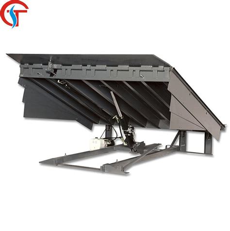 China Hydraulic Tons Warehouse Dock Leveler Warehouse Edge Dock Leveller For Truck Lifting