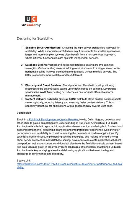 Ppt Full Stack Architecture Designing For Performance And