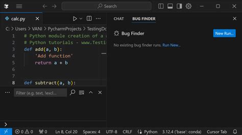 Cursor AI IDE Features TestingDocs