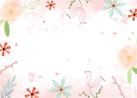 플로럴 스프링 핑크 꽃들 봄 춘계 배경 일러스트 및 사진 무료 다운로드 Pngtree