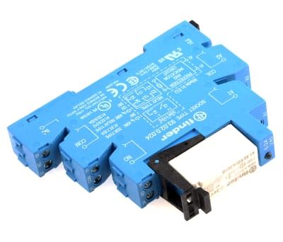 Finder V Ac Dc DPDT Interface Relay Module DIN Rail Mount RS Components Vietnam
