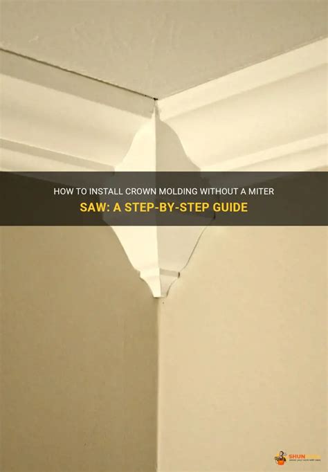 How To Install Basic Crown Molding Step By Step Guide