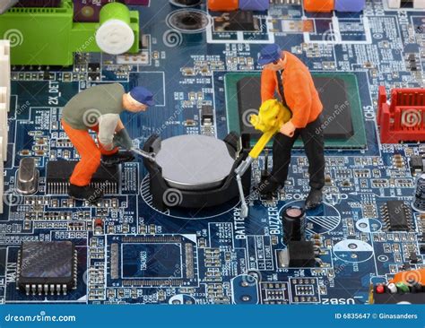Computer Crash Stock Image Image Of Protection Circuit