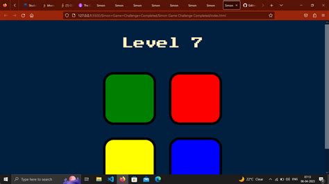Github Bhanu Simon Challenge