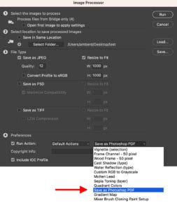 Tutorial Resize Multiple Images In Adobe Bridge Photoshop