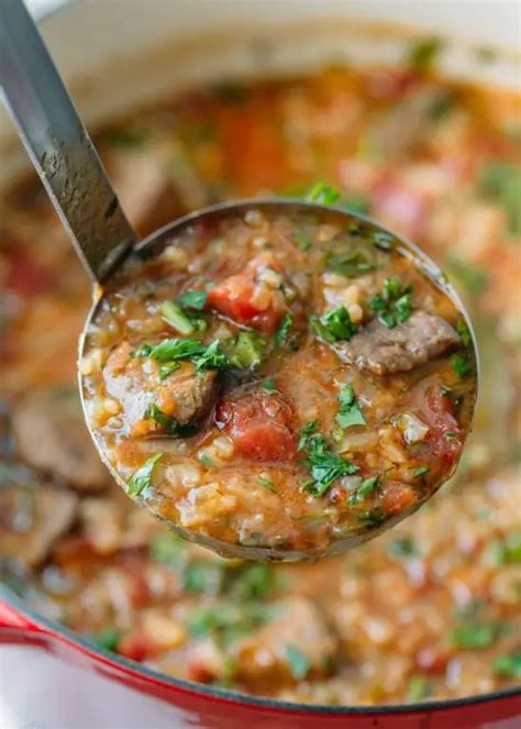 ხარჩოს წვნიანი რეცეპტი ბრინჯით Სუპები