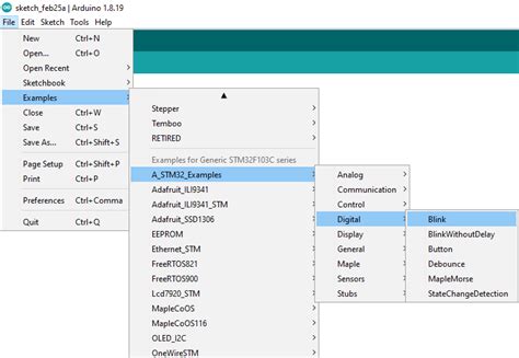 Flashing STM32F103C8 Board Using USB Port STM32 Bootloader
